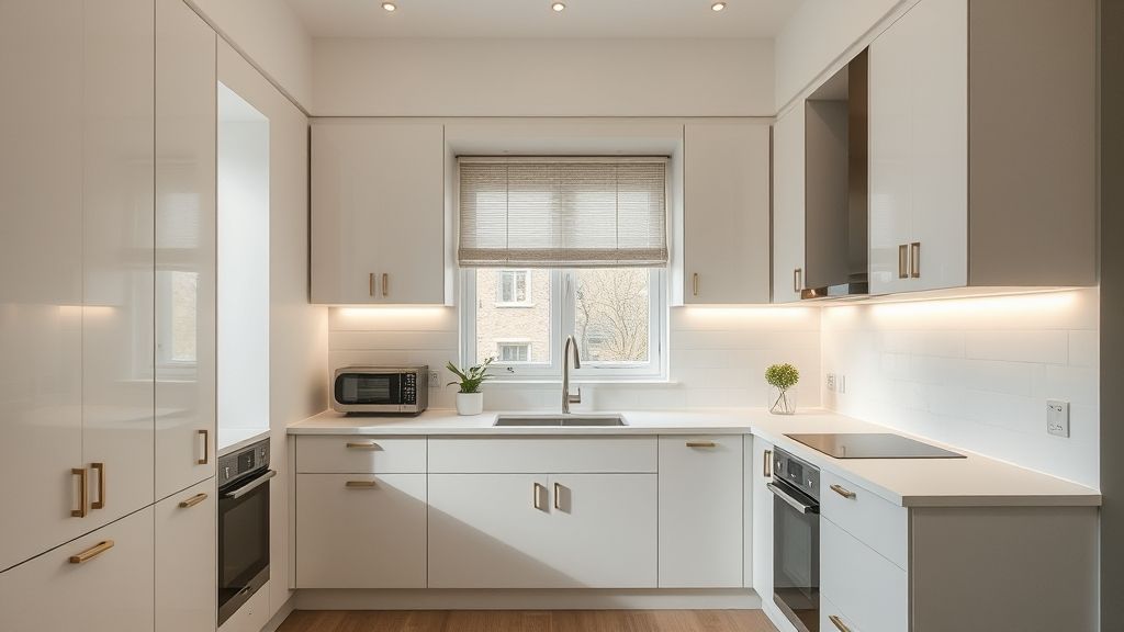 Armário planejado para cozinha pequena: 10 ideias